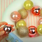 DIY Christmas Ball Wreath - DIY Joy