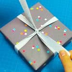 How To Tie Ribbon On A Package - DIY Joy