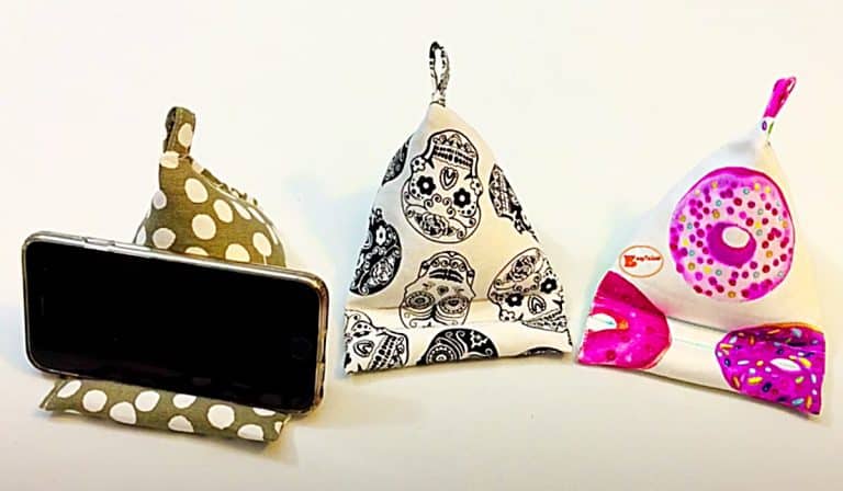 How To Make A Phone Stand Pillow - DIY Joy