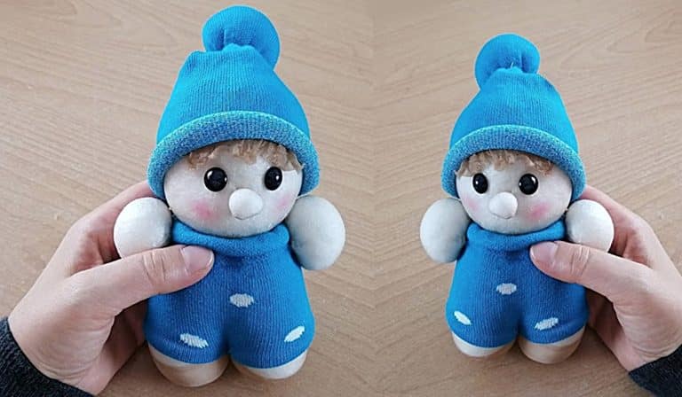 How To Make A Sock Doll - DIY Joy