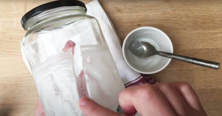 Hack for Removing Labels From Jars - DIY Joy