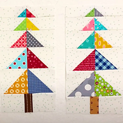 How To Make A Tall Pines Quilt Block - DIY Joy