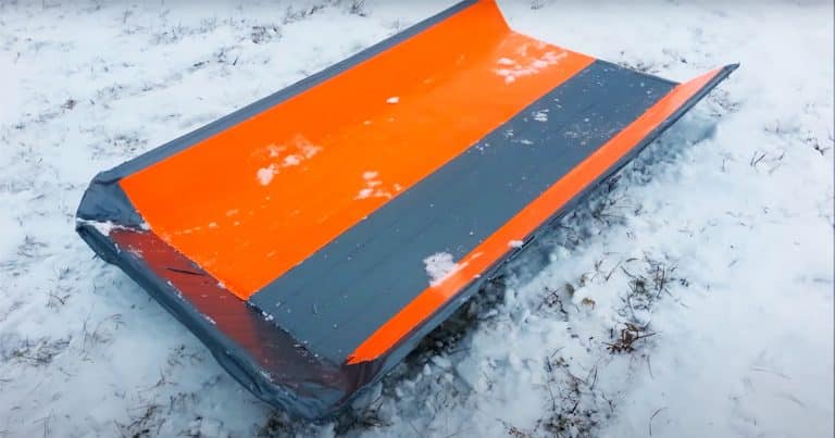 How To Make A Cardboard Sled - DIY Joy