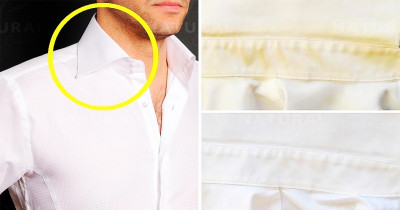 How To Remove Sweat Stains From White Clothes - DIY Joy