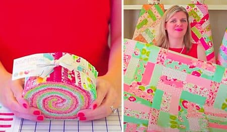 Jelly Roll Jam Ideas With Free Pattern - DIY Joy
