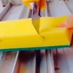 How To Cut A Sponge To Clean Windows