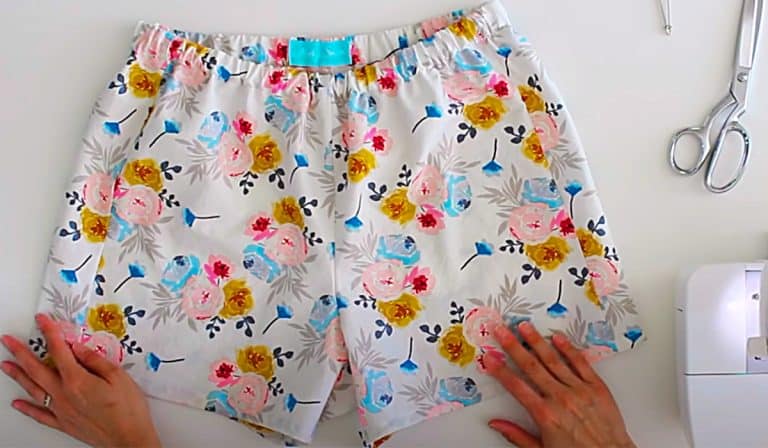 How To Make Easy Pajama Shorts With Free Pattern - DIY Joy