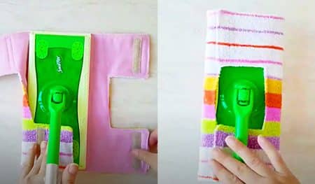 DIY Reusable Wet And Dry Swiffer Pads With Free Pattern - DIY Joy