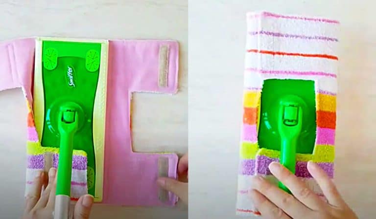 DIY Reusable Wet And Dry Swiffer Pads With Free Pattern - DIY Joy