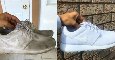 How To Clean White Shoes With Toothpaste - DIY Joy