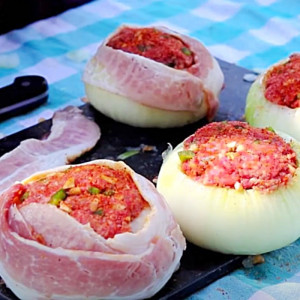 Stuffed Onion Bombs Recipe - DIY Joy