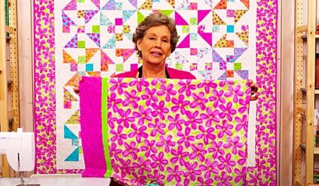 Pinwheel Frolic Pillowcase With Jenny Doan - DIY Joy