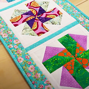 Leftover Scrappy Table Runner With Donna Jordan - DIY Joy