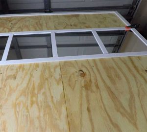 DIY Large Grid Mirror - DIY Joy