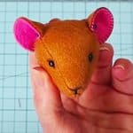 How To Make A Patchwork Mouse With Free Pattern - DIY Joy