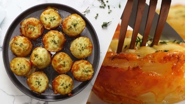 Mini Potato Gratin Stacks - DIY Joy