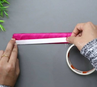 2-Minute DIY Satin Ribbon Rose Flower Tutorial - DIY Joy