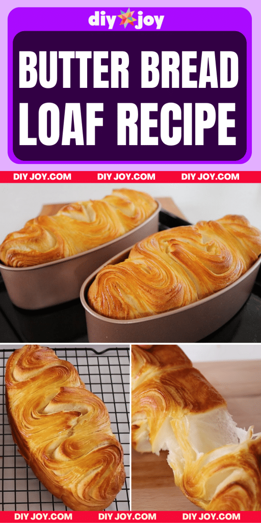 Easy Puff Pastry Butter Bread Loaf - DIY Joy