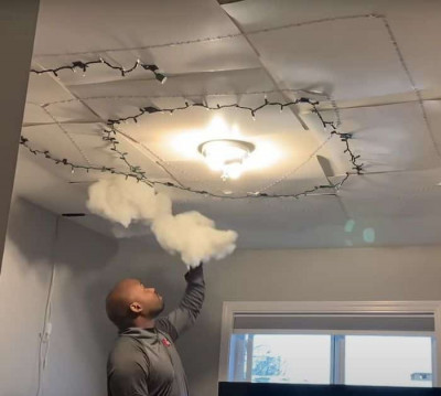 DIY TikTok Cloud Ceiling Tutorial - DIY Joy