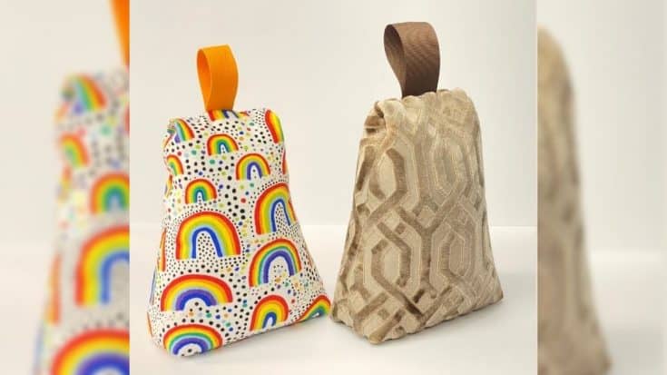 How to Sew a Fabric Door Stopper - DIY Joy