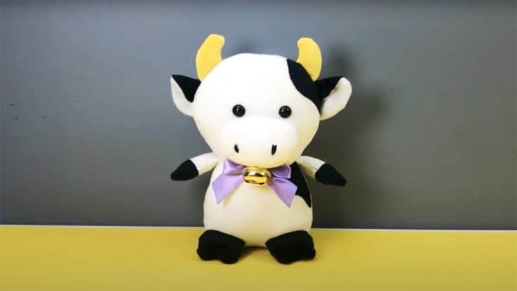 DIY Plush Toy Calf Doll - DIY Joy