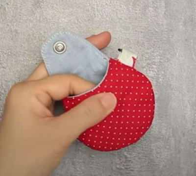 DIY Round Coin Pouch Sewing Tutorial - DIY Joy