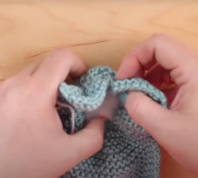 How to Knit a Bunny from a Square - DIY Joy