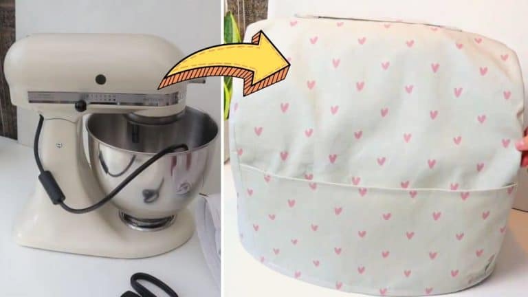 How To Sew A DIY Stand Mixer Cover - DIY Joy