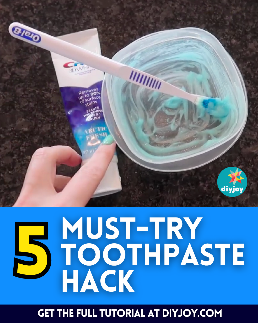 Learn This Genius & Must-Try Toothpaste Hack! - DIY Joy