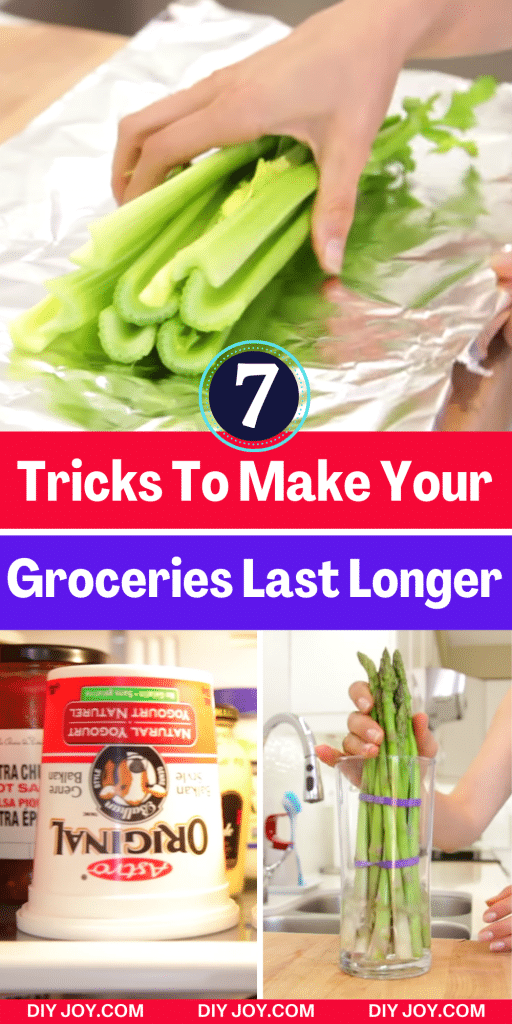 7 Tricks To Make Your Groceries Last Longer - DIY Joy