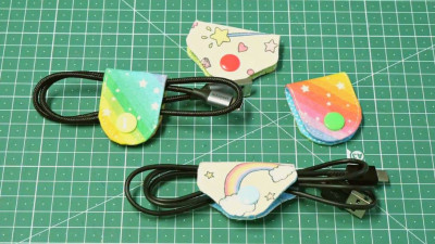Easy DIY Fabric Cord Keeper Sewing Tutorial - DIY Joy