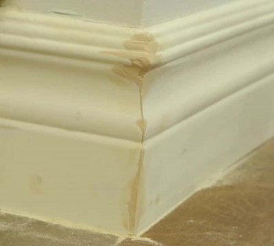 Super Easy Baseboard Repair Tutorial - DIY Joy