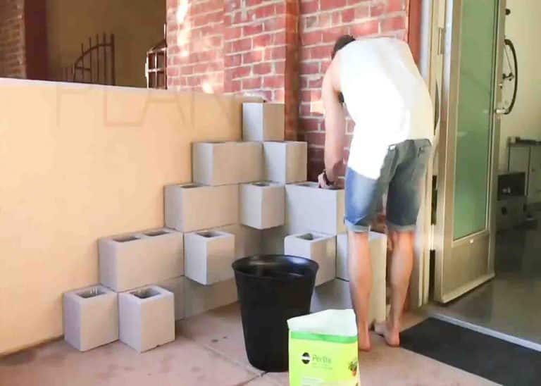 DIY Cinder Block Planter Arrangement Tutorial - DIY Joy