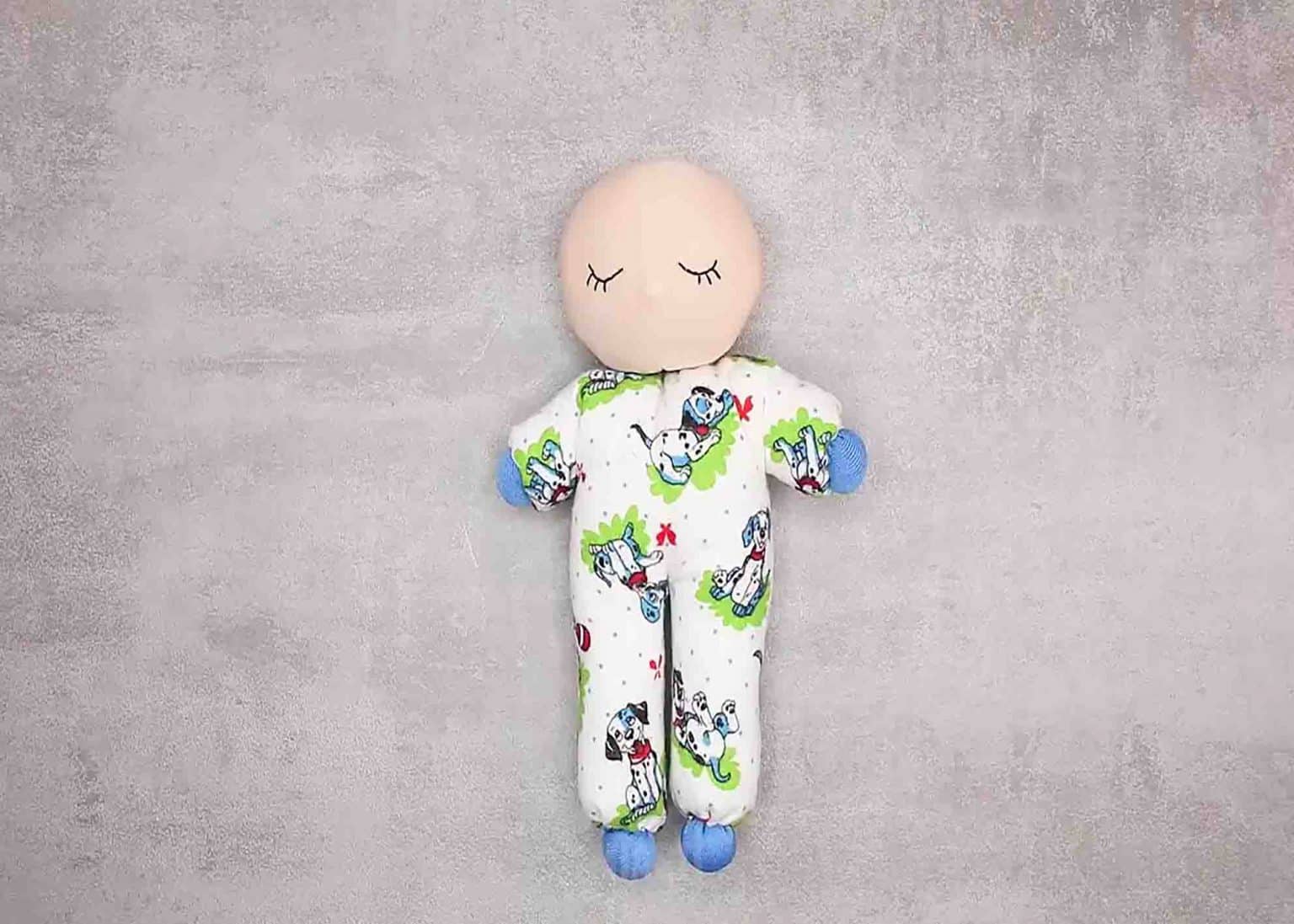 Easy DIY Soft Doll Toy Tutorial