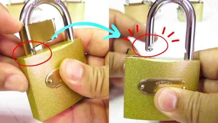 3 Ways to Open a Lock Without A Key - DIY Joy