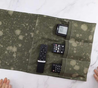 Easy Remote Control Holder Sewing Tutorial - DIY Joy