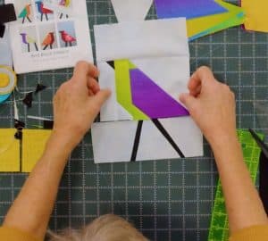 Block Lotto Bird Quilt - DIY Joy