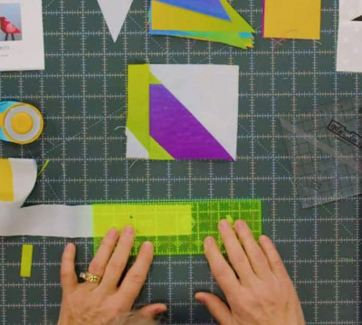 Block Lotto Bird Quilt - DIY Joy
