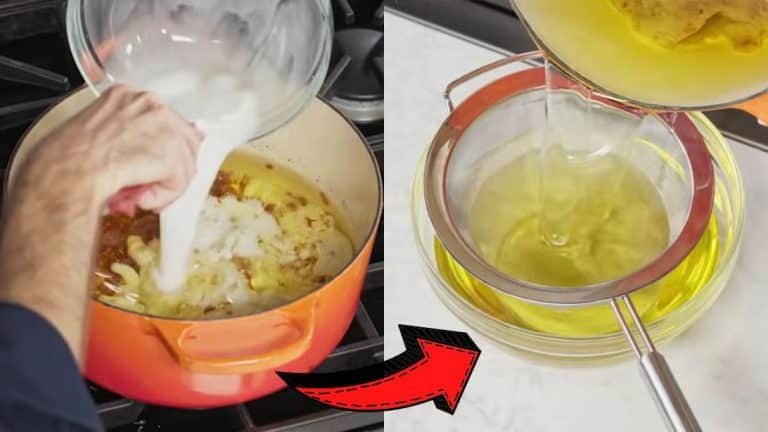 Easiest Way To Clean & Reuse Frying Oil For Up To 3 Times - DIY Joy