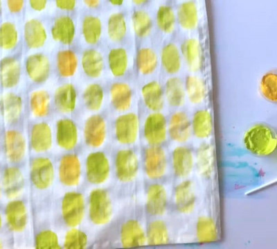 Handpainted Tea Towels - DIY Joy