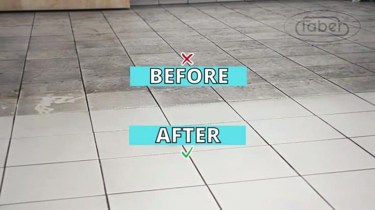 How To Clean Deep & Hard Dirt From Porcelain Tiles - DIY Joy