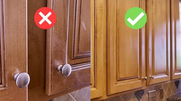 How to Remove Thick Grease from Kitchen Cabinets - DIY Joy