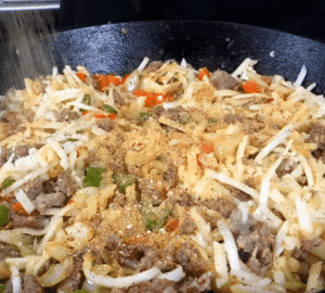 Quick and Easy Fully Loaded Hash Brown Casserole - DIY Joy