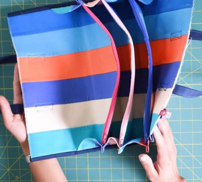 Quilter's Organizer Bag Sewing Tutorial - DIY Joy