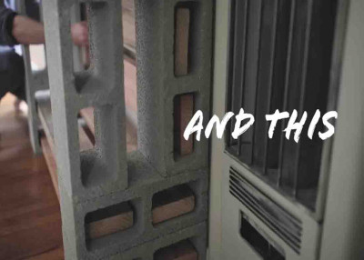 Easy DIY Cinder Block Shelf Tutorial - DIY Joy