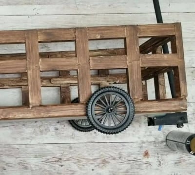 How To Make A DIY Dollar Tree Wagon - DIY Joy
