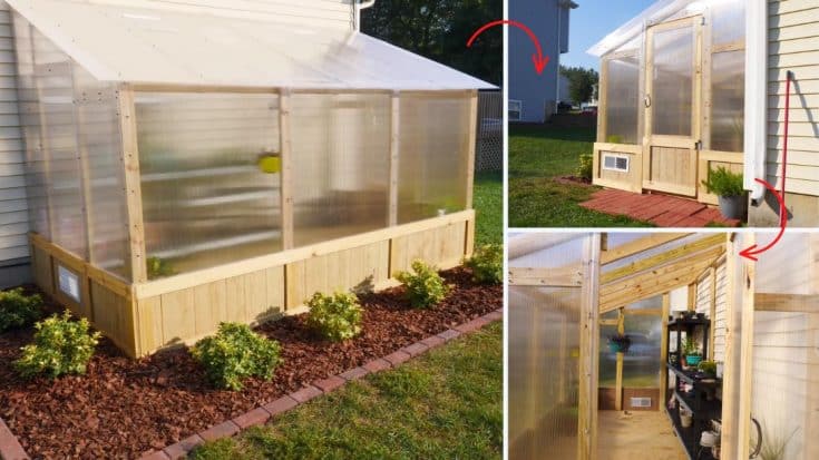 How To Build A Simple DIY Greenhouse - DIY Joy