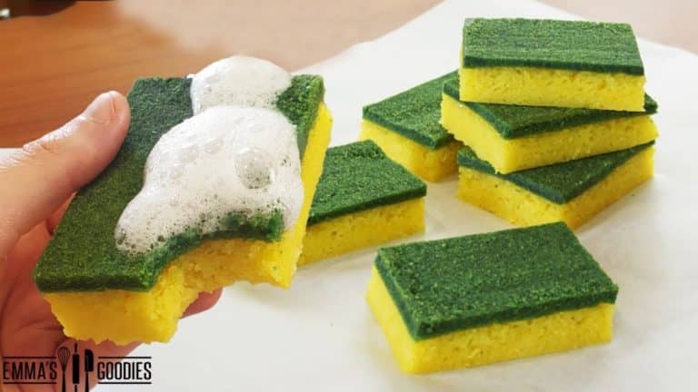 Easy Edible Dish Sponge Cake Recipe - DIY Joy
