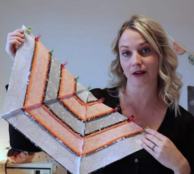 Halloween/Fall Hexagon Table Topper Sewing Tutorial - DIY Joy