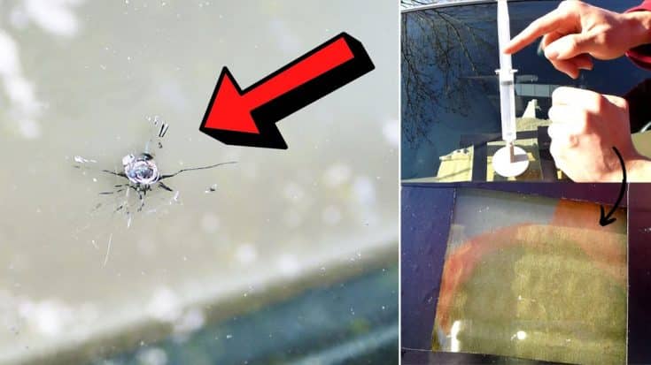 How To Repair A Small Windshield Chip Or Crack - DIY Joy